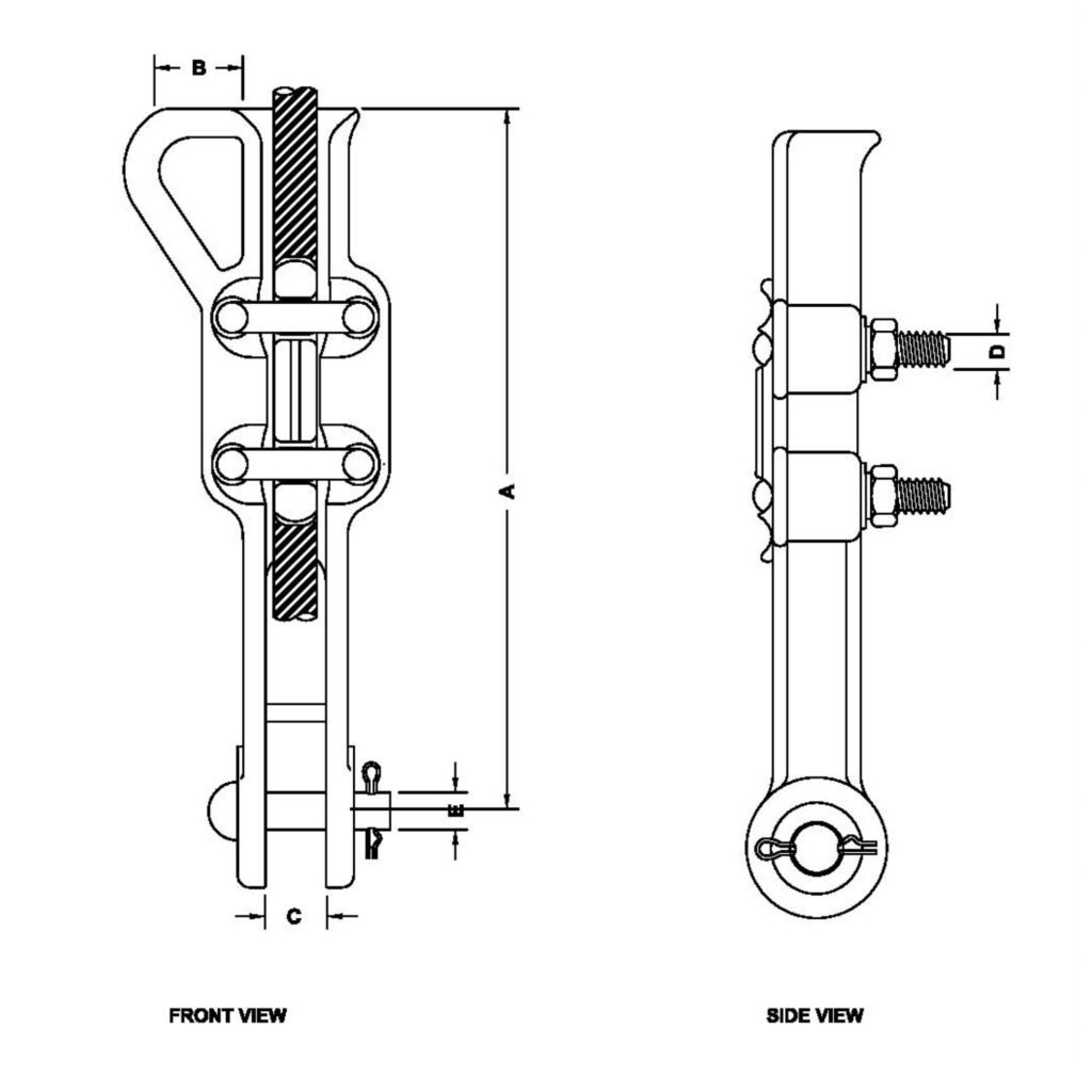 Straight Line Clamp - Damiano